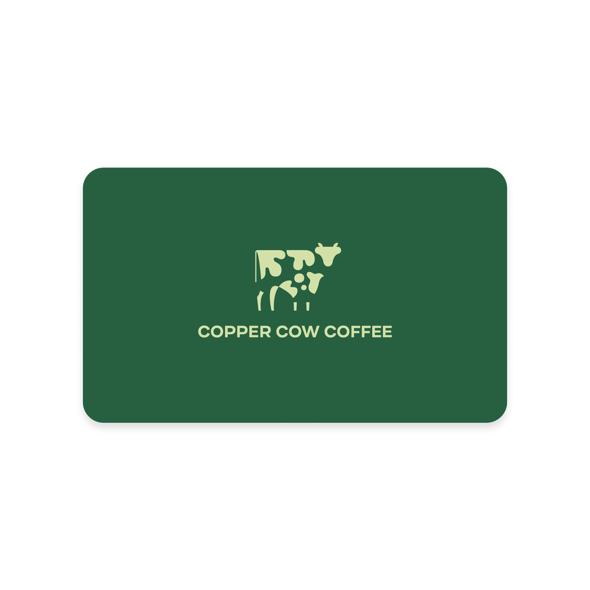 Gift Cards | Copper Cow Coffee